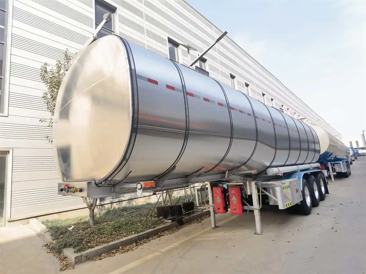 Stainless Steel Tanker Trailer for Sale - Chinese Manufacturer
