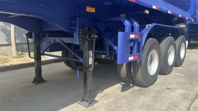 End Dump Semi Trailer for Sale - 30-60 Ton